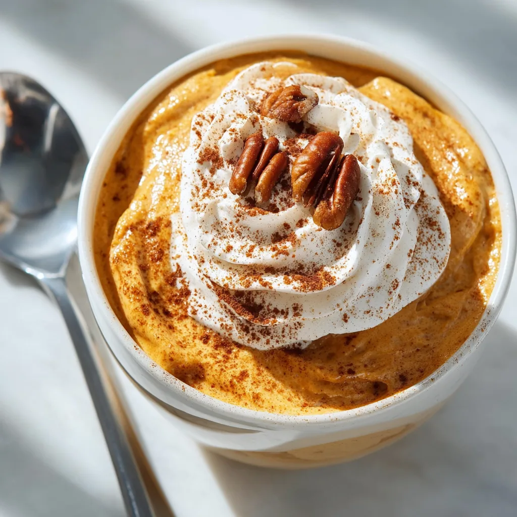 🍂 Healthy Pumpkin Mousse – A Light & Creamy Fall Dessert You’ll Love ...