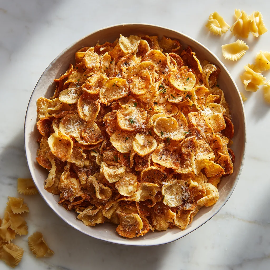 Crispy Oven-Baked Pasta Chips: The Crunchy, Addictive Snack Everyone Is ...